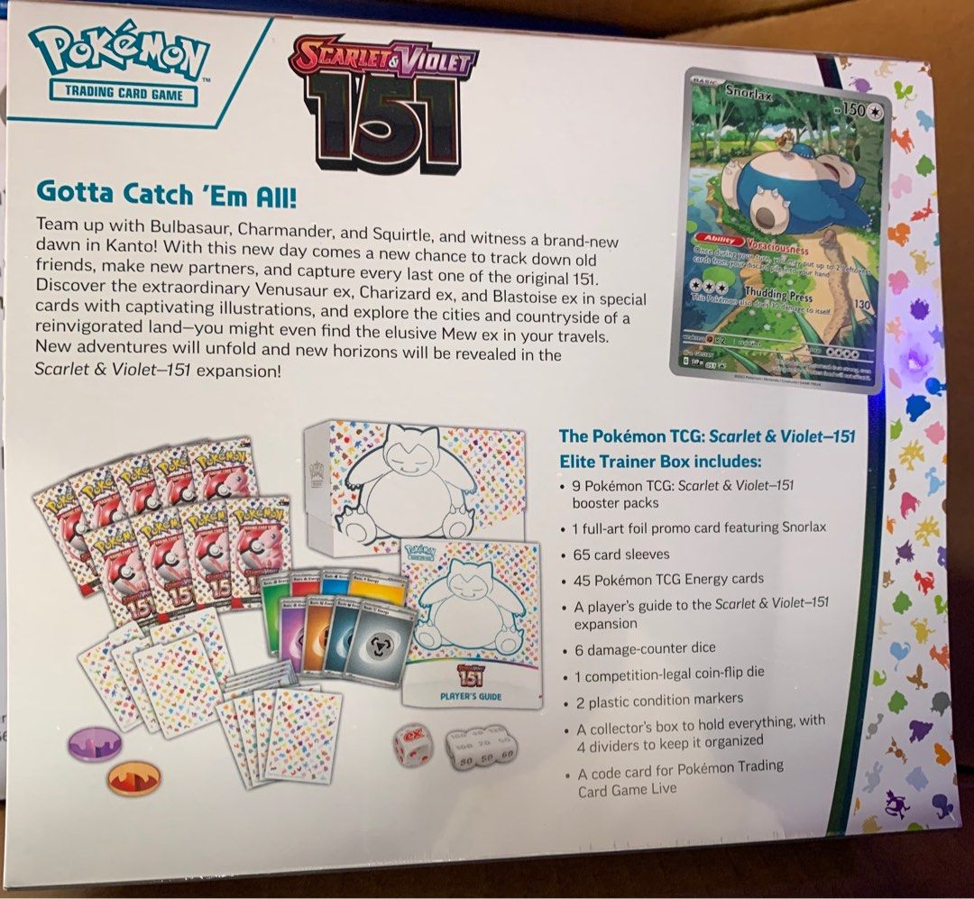 (Instock) Selling Pokemon 151 ETB, Hobbies & Toys, Toys & Games on ...