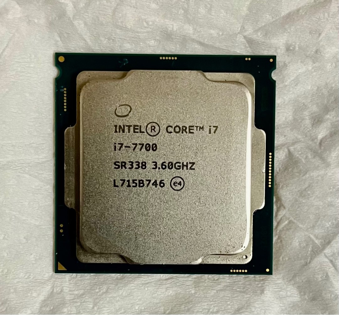 Intel Core i7-7700 Processor, Computers & Tech, Parts & Accessories ...