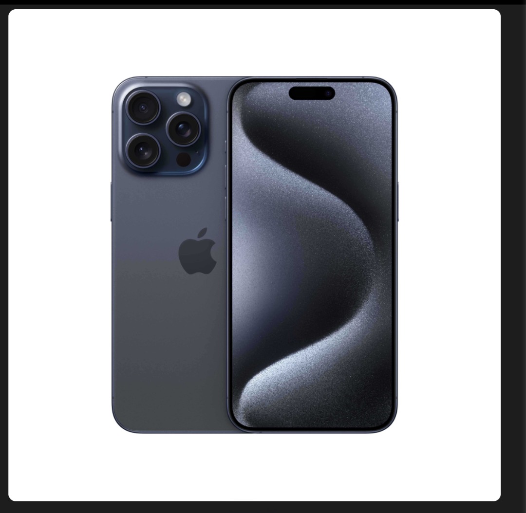 iPhone 15 Pro max 籃色512GB全新已開封（CSL網上訂購）有單，原價平$99, 手提電話, 手機, iPhone, iPhone 15 Series - Carousell