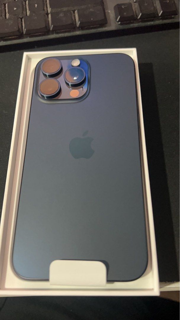 iphone 15 pro max blue, Mobile Phones & Gadgets, Mobile Phones, iPhone ...