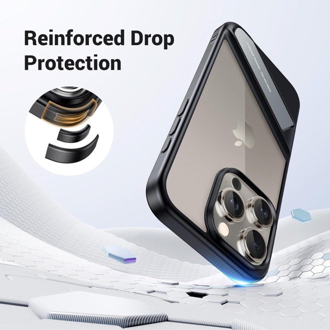 Iphone 15 Pro Max Case with Stand, Mobile Phones & Gadgets, Mobile ...