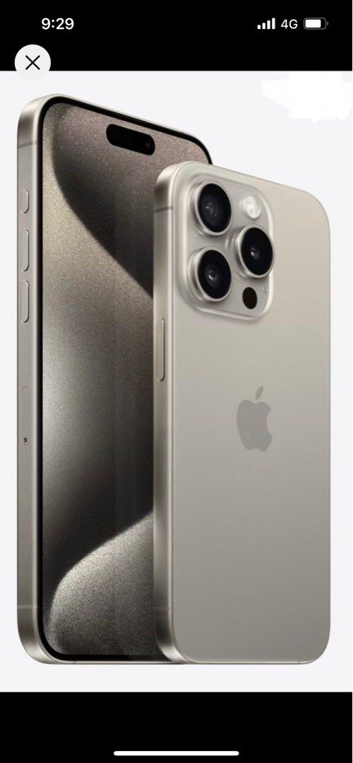 IPhone 15 Pro Max (Natural Titanium) - 512GB, Singtel set, Mobile ...