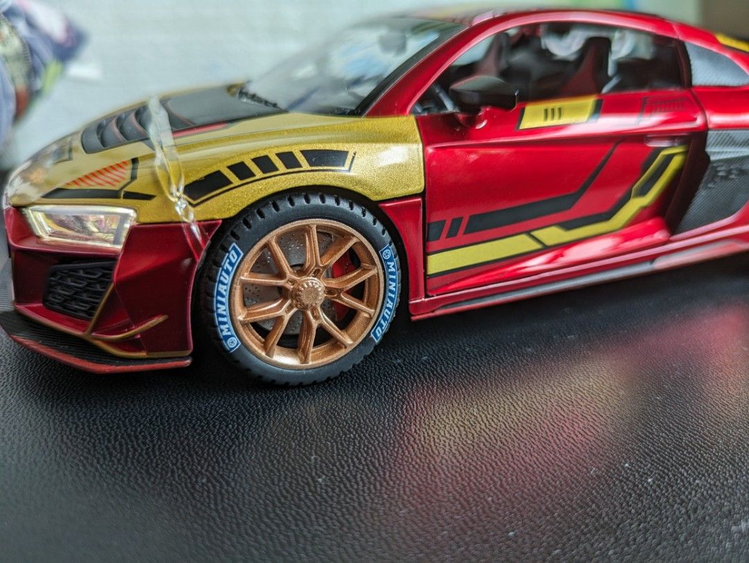 Ironman Audi R8 sport 1:24 car model, Hobbies & Toys, Memorabilia ...