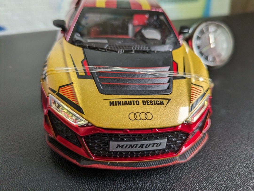 Ironman Audi R8 sport 1:24 car model, Hobbies & Toys, Memorabilia ...