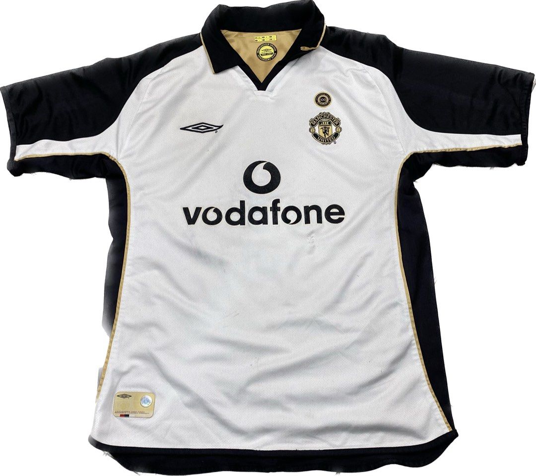 Jersey manchester united reversible 2001/02 original legit, Men's ...