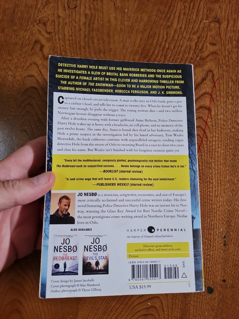 Jo Nesbø - Nemesis, Hobbies & Toys, Books & Magazines, Storybooks on ...
