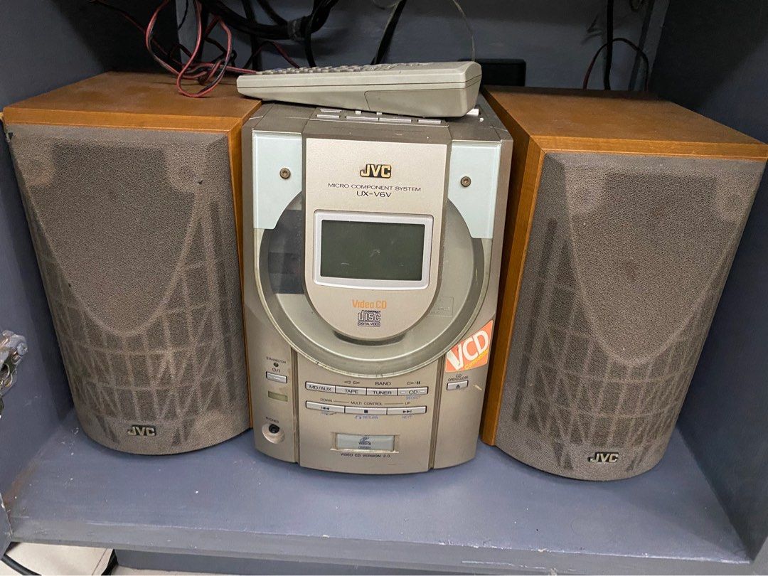 JVC Component VCD and Cassette Tape Player with speakers, Audio, Other ...