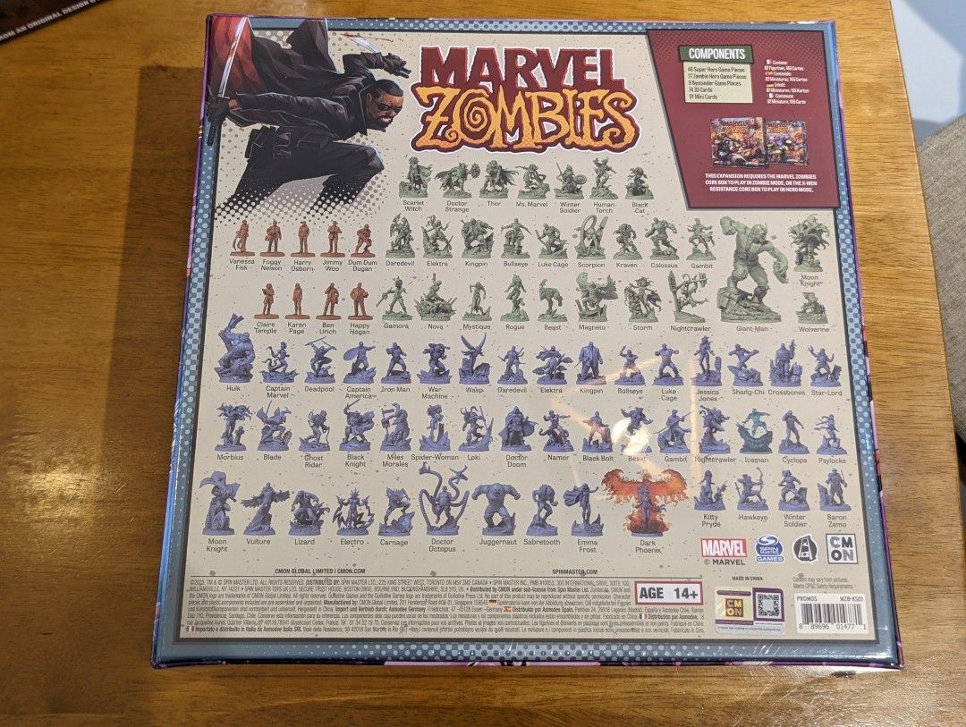 [Kickstarter] Marvel Zombies + KS expansions, Hobbies & Toys, Toys ...