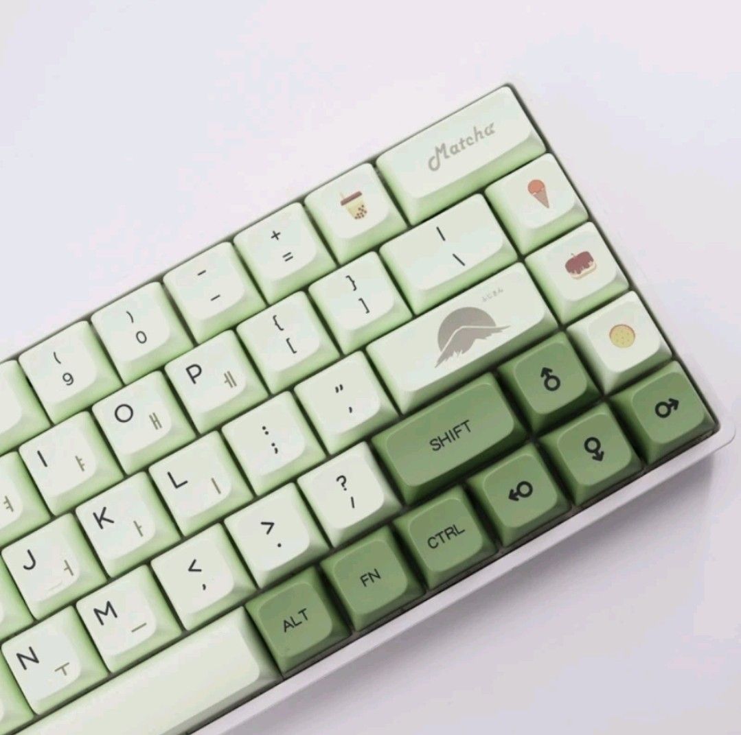 Korean Matcha custom keycaps, Computers & Tech, Parts & Accessories ...