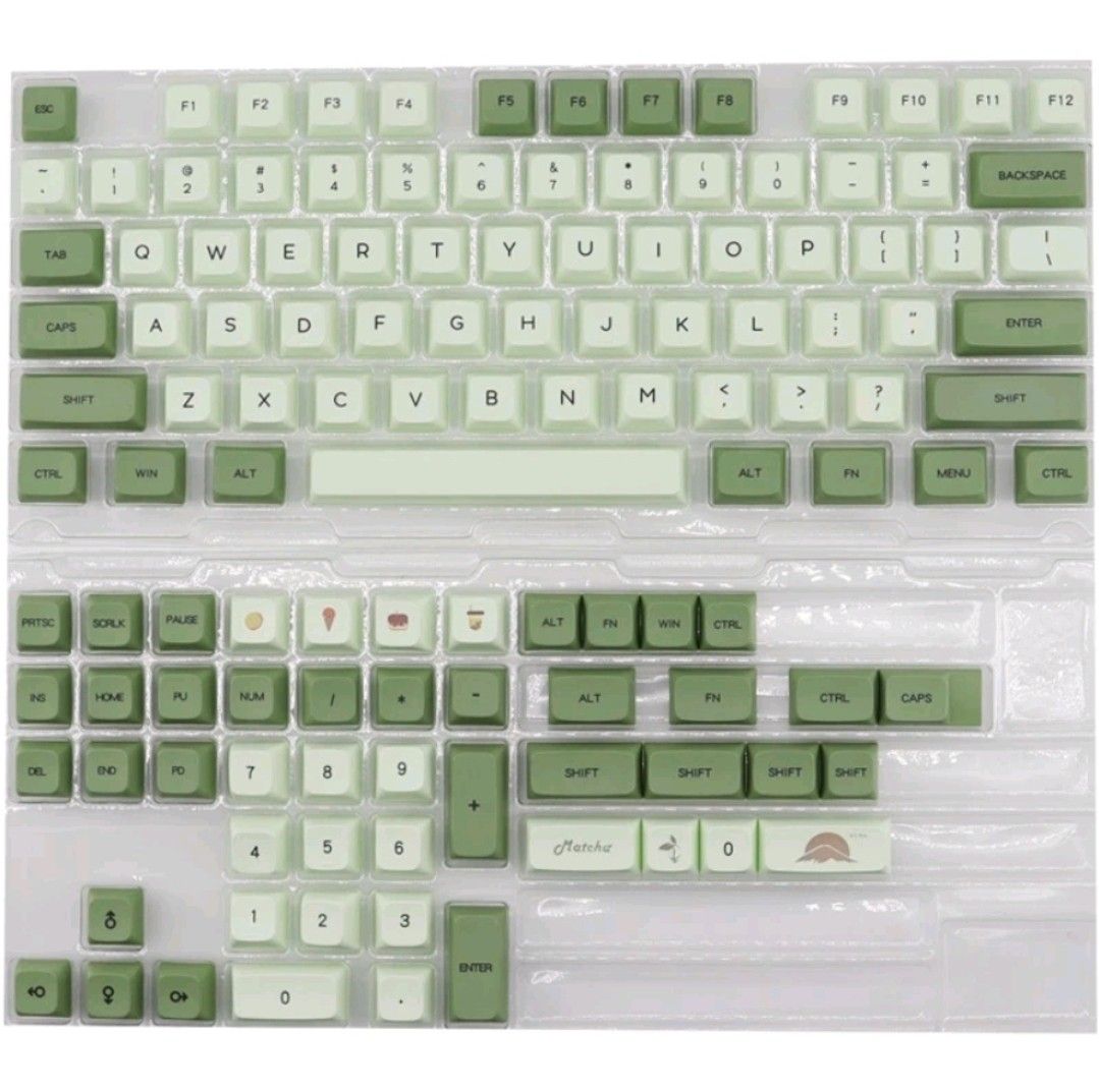 Korean Matcha custom keycaps, Computers & Tech, Parts & Accessories ...