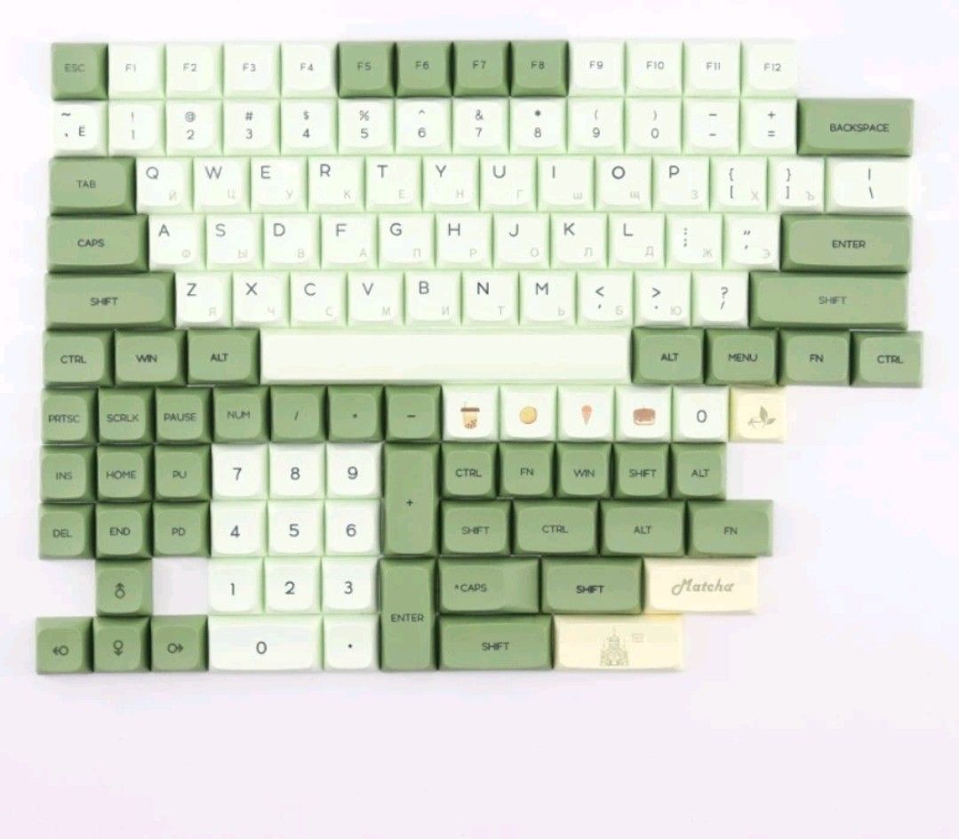 Korean Matcha custom keycaps, Computers & Tech, Parts & Accessories ...