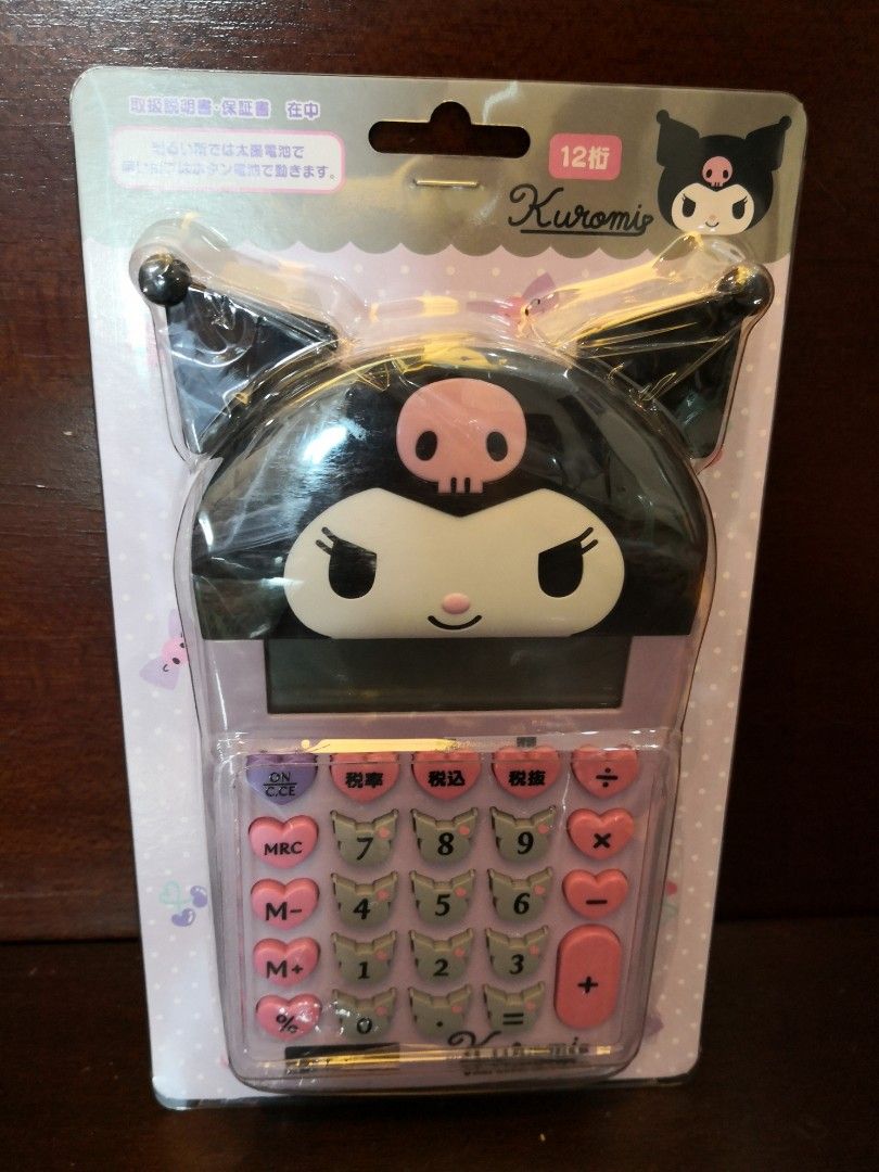 Kuromi calculator (Sanrio Original), Hobbies & Toys, Memorabilia ...