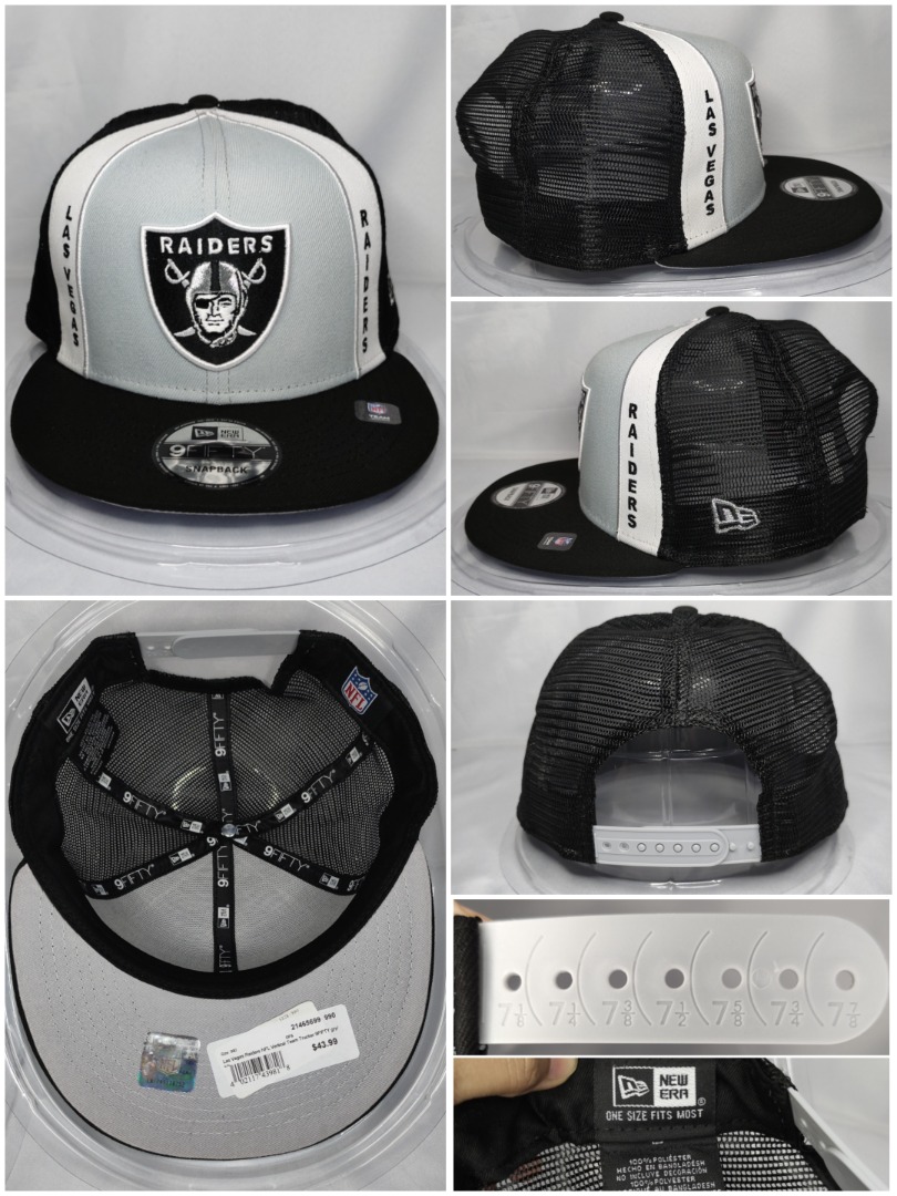 LAS VEGAS RAIDERS 9FIFTY MESH TRUCKER SPECIAL SNAP - LEGIT NEW ERA ...