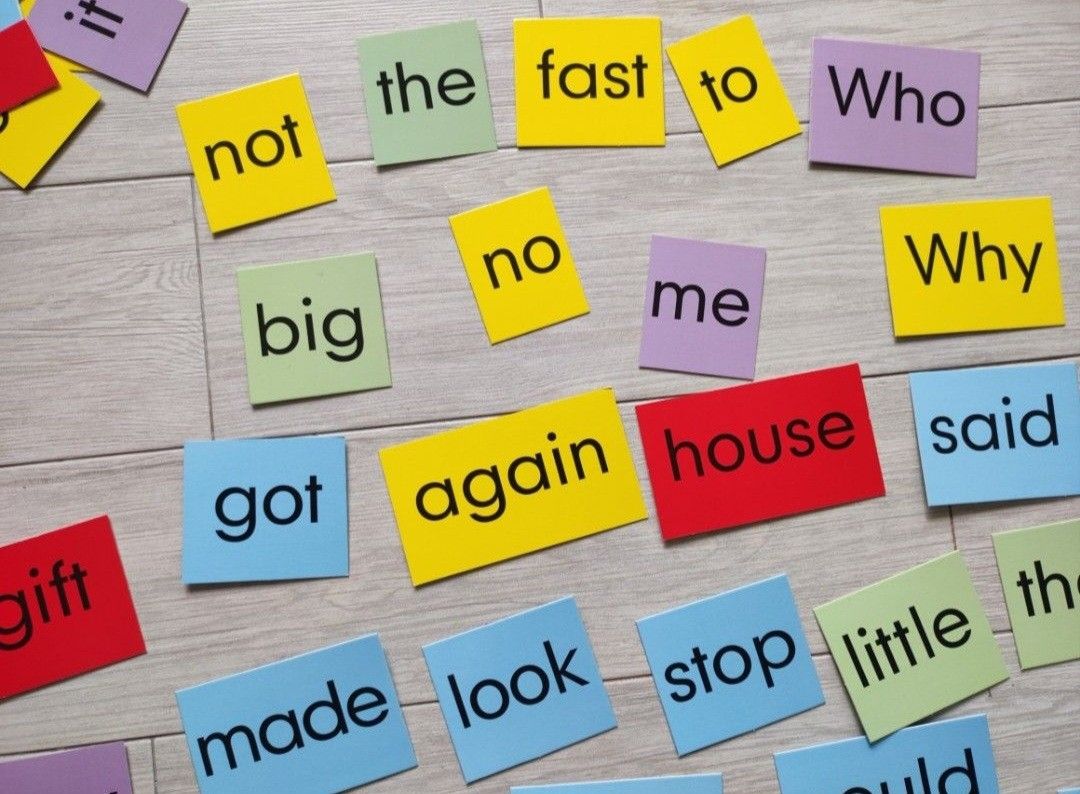 Lauri sight words pocket chart cards, Hobbies & Toys, Toys & Games on ...