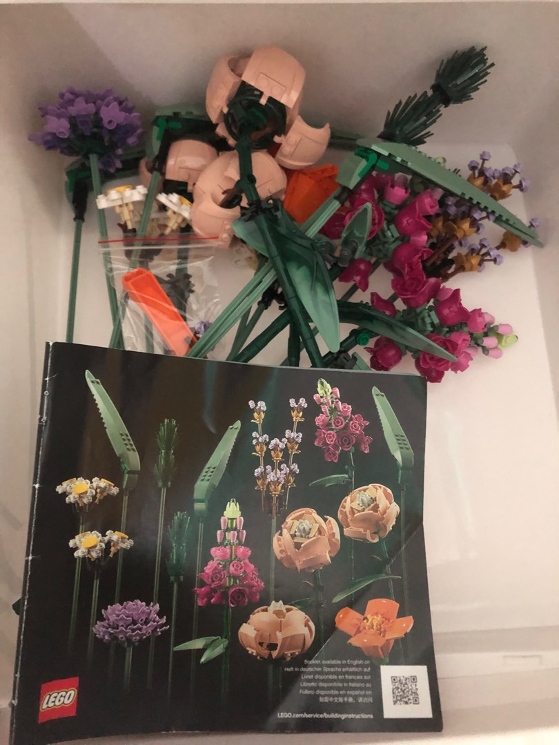 Lego 10280 Flower Bouquet, Hobbies & Toys, Toys & Games on Carousell