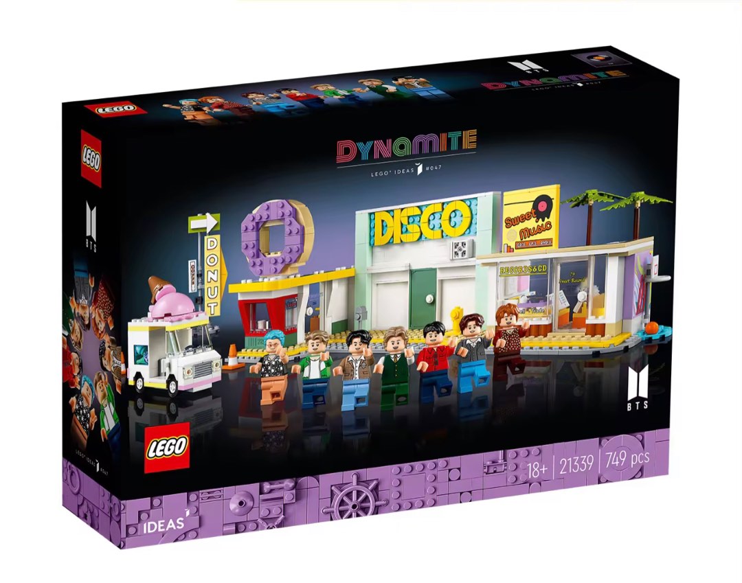 Lego Army LEGO® D2C Ideas 21339 BTS Dynamite, Age 18+, Building Blocks ...