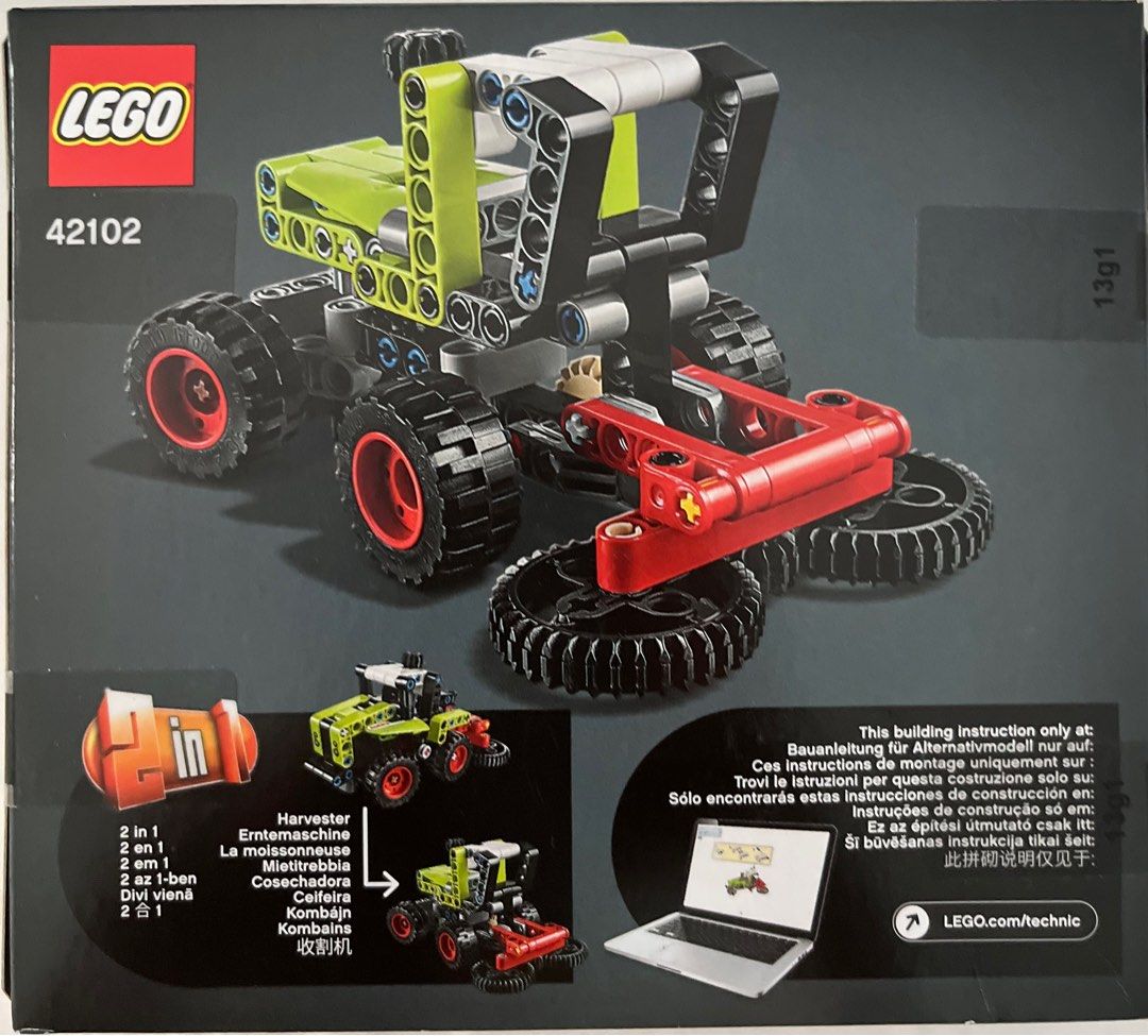 Lego TECHNIC Mini Class Xerion (42102), Hobbies & Toys, Toys & Games on ...
