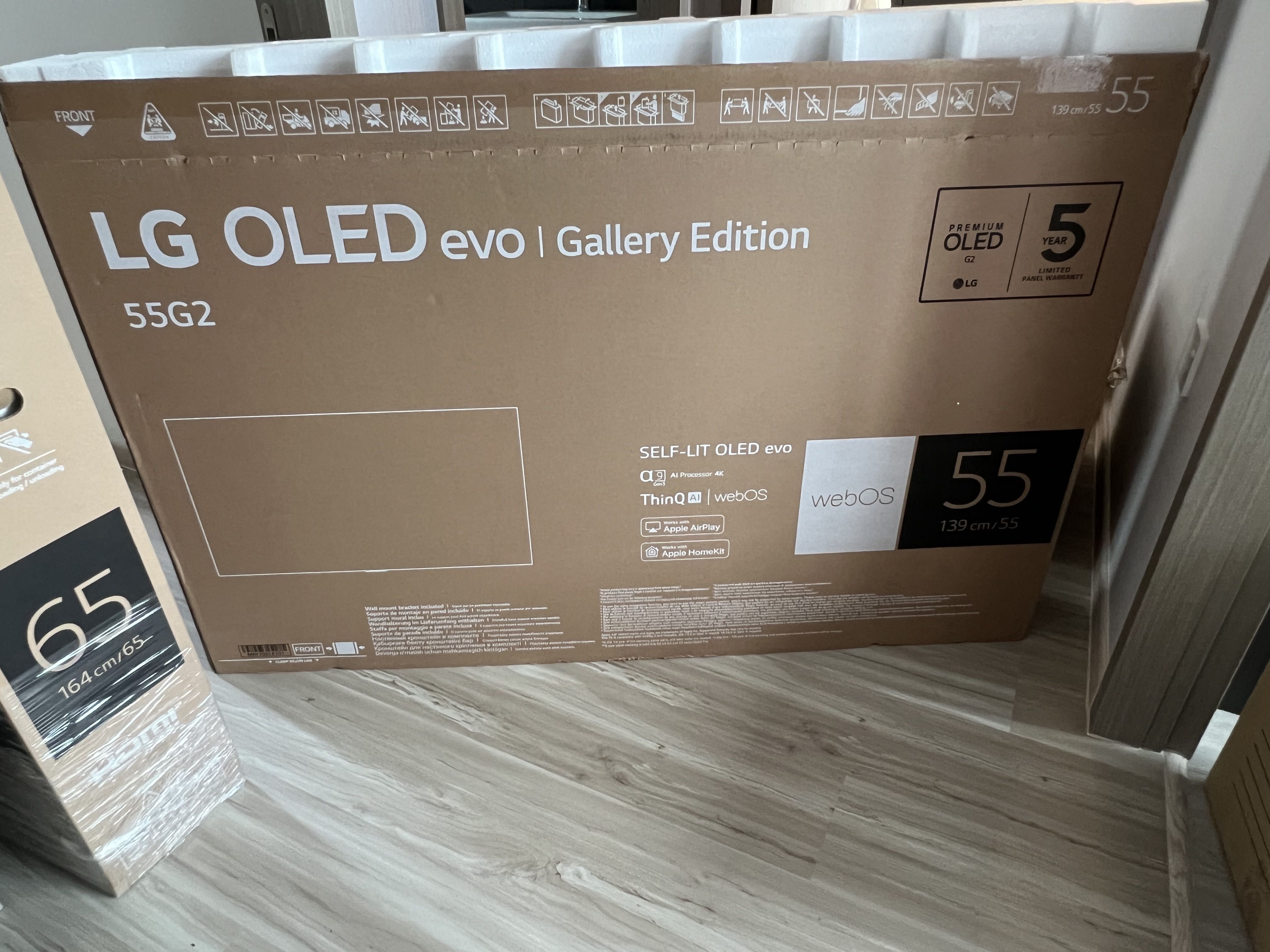 LG TV box 55 inch, TV & Home Appliances, TV & Entertainment, TV Parts ...