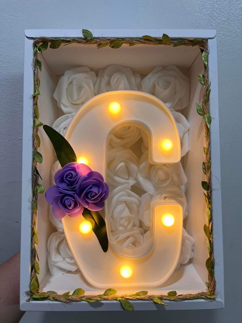 Lighted Letters Gift Box Set for special occasion, Hobbies & Toys ...