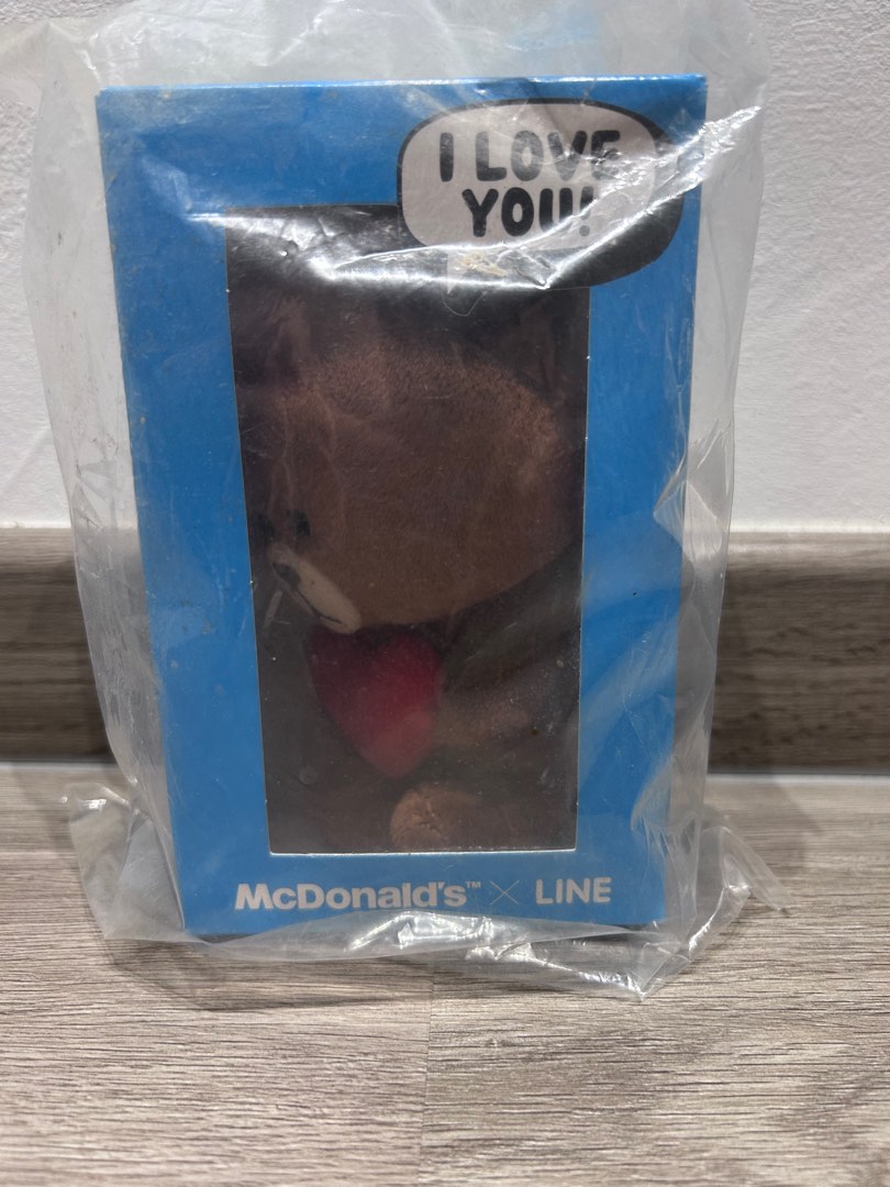 Line Bear x MacDonald, Hobbies & Toys, Toys & Games on Carousell