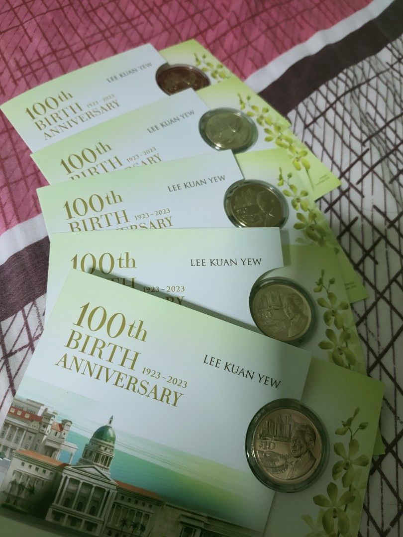 LKY 100 years Commemorative Coin, Hobbies & Toys, Memorabilia ...