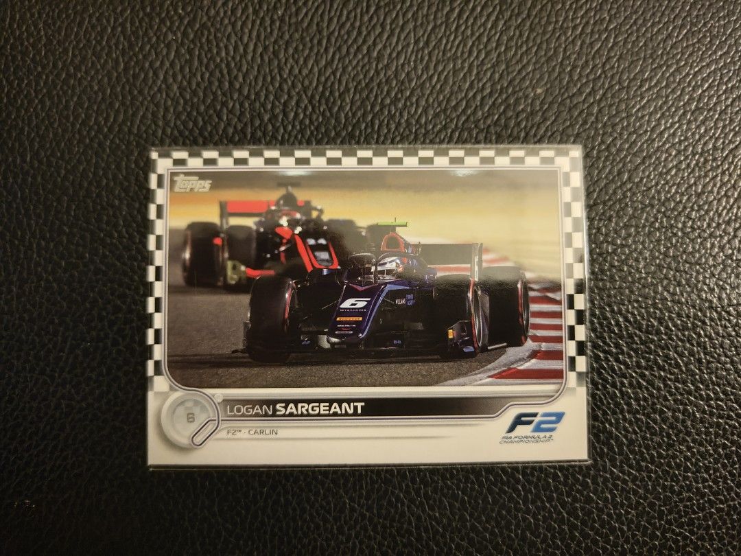 Logan Sargeant F2 racing card, Hobbies & Toys, Memorabilia ...