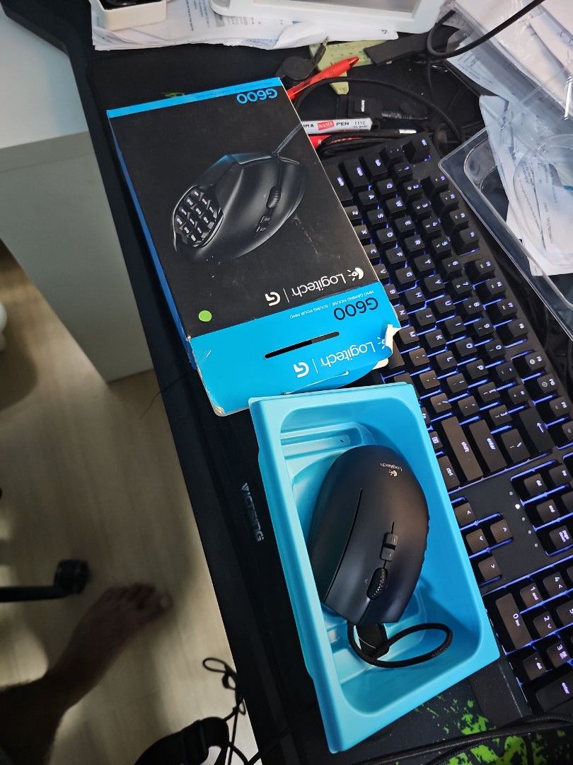 Logitec g600 mmo rpg gaming mouse, Computers & Tech, Parts ...