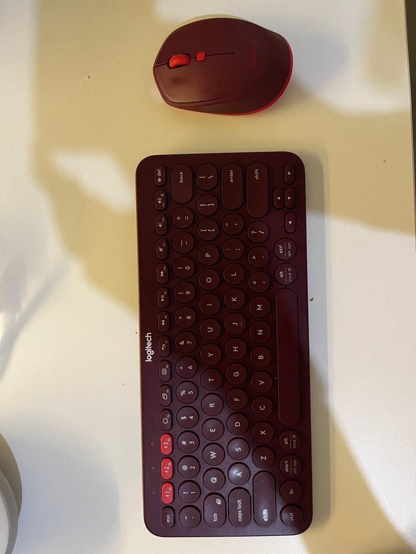 Logitech Bluetooth Keyboard and Mouse, Computers & Tech, Parts ...