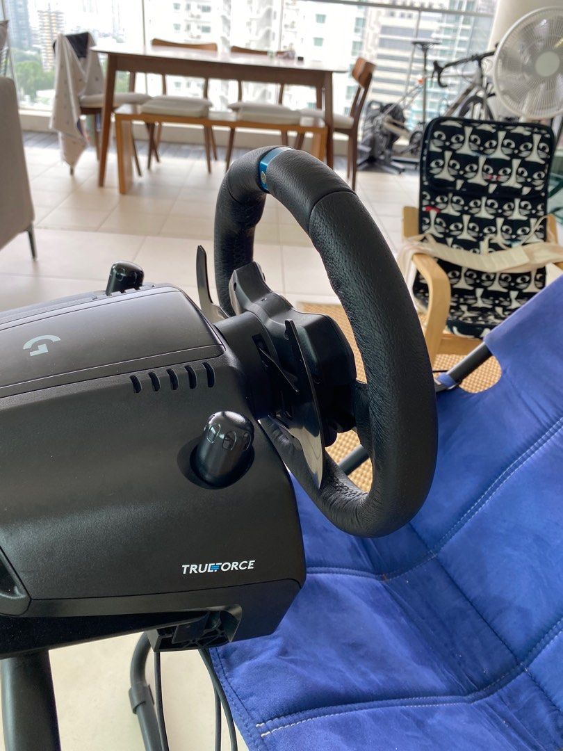 Logitech G923 + Sony Playseat, Video Gaming, Gaming Accessories ...