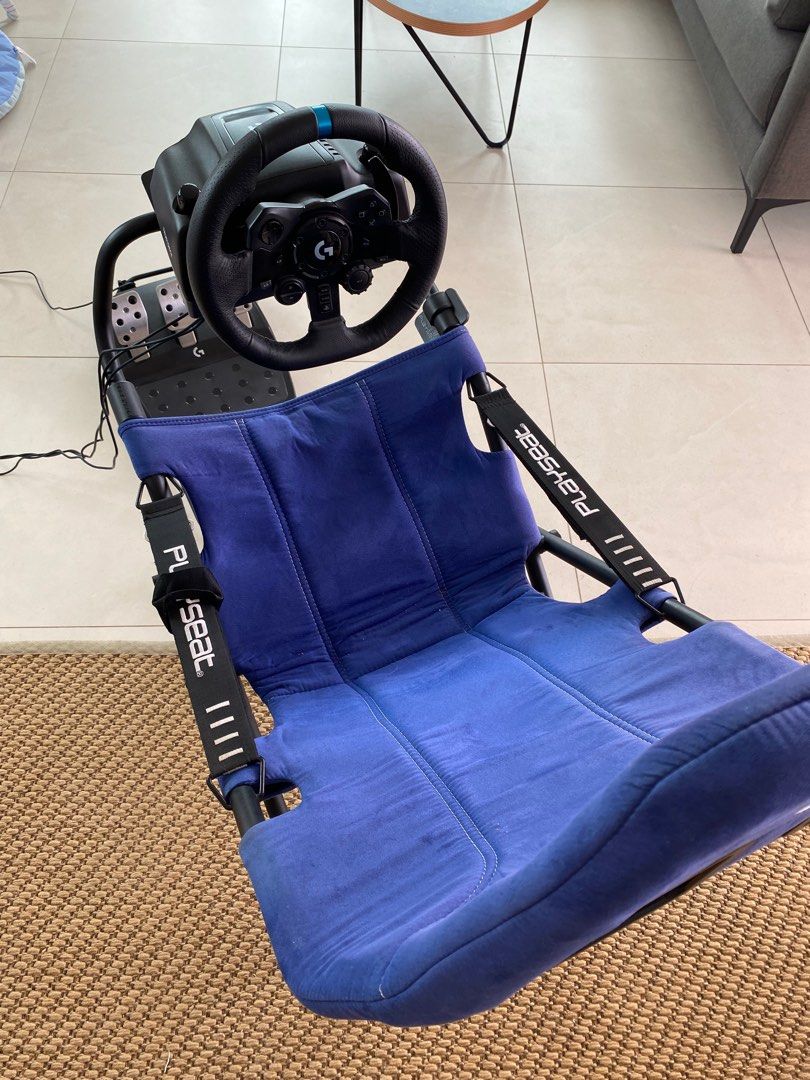 Logitech G923 + Sony Playseat, Video Gaming, Gaming Accessories ...