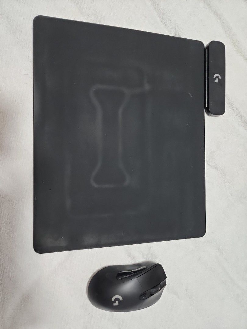 Logitech Powerplay mousepad with G703 mouse, Computers & Tech, Parts ...