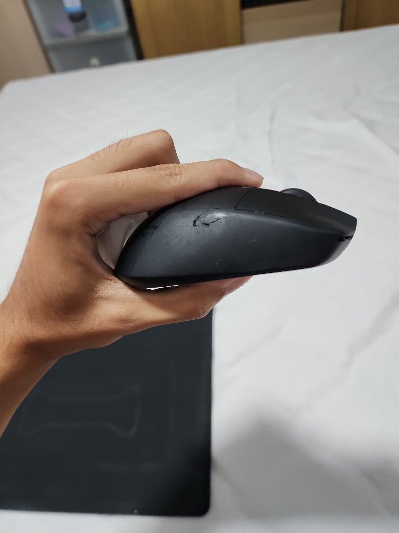 Logitech Powerplay mousepad with G703 mouse, Computers & Tech, Parts ...