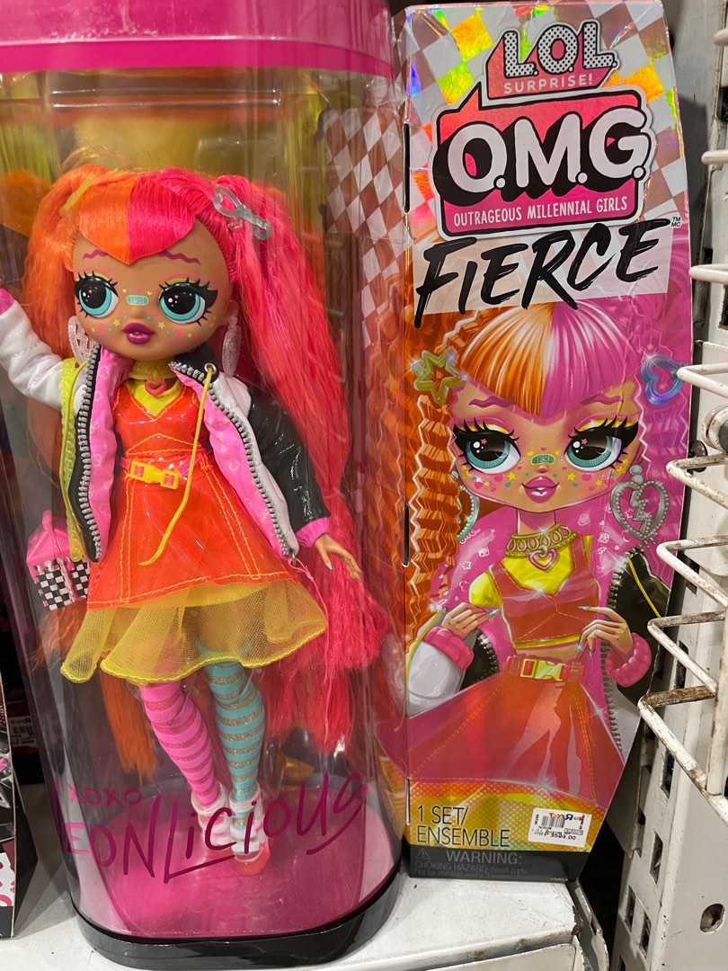 LOL Surprise! OMG Fierce - XOXO Neonlicious, Hobbies & Toys, Toys ...