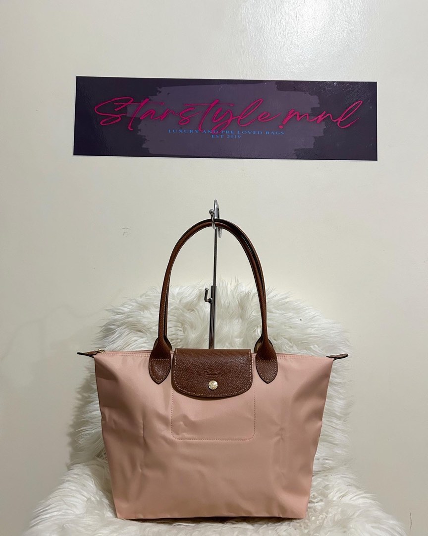Longchamp classic medium long handle, Luxury, Bags & Wallets on Carousell