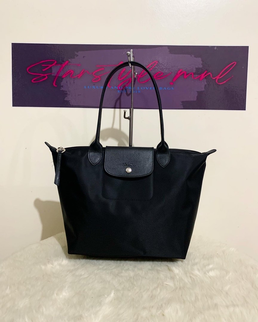 Longchamp neo planetes medium long handle, Luxury, Bags & Wallets on ...