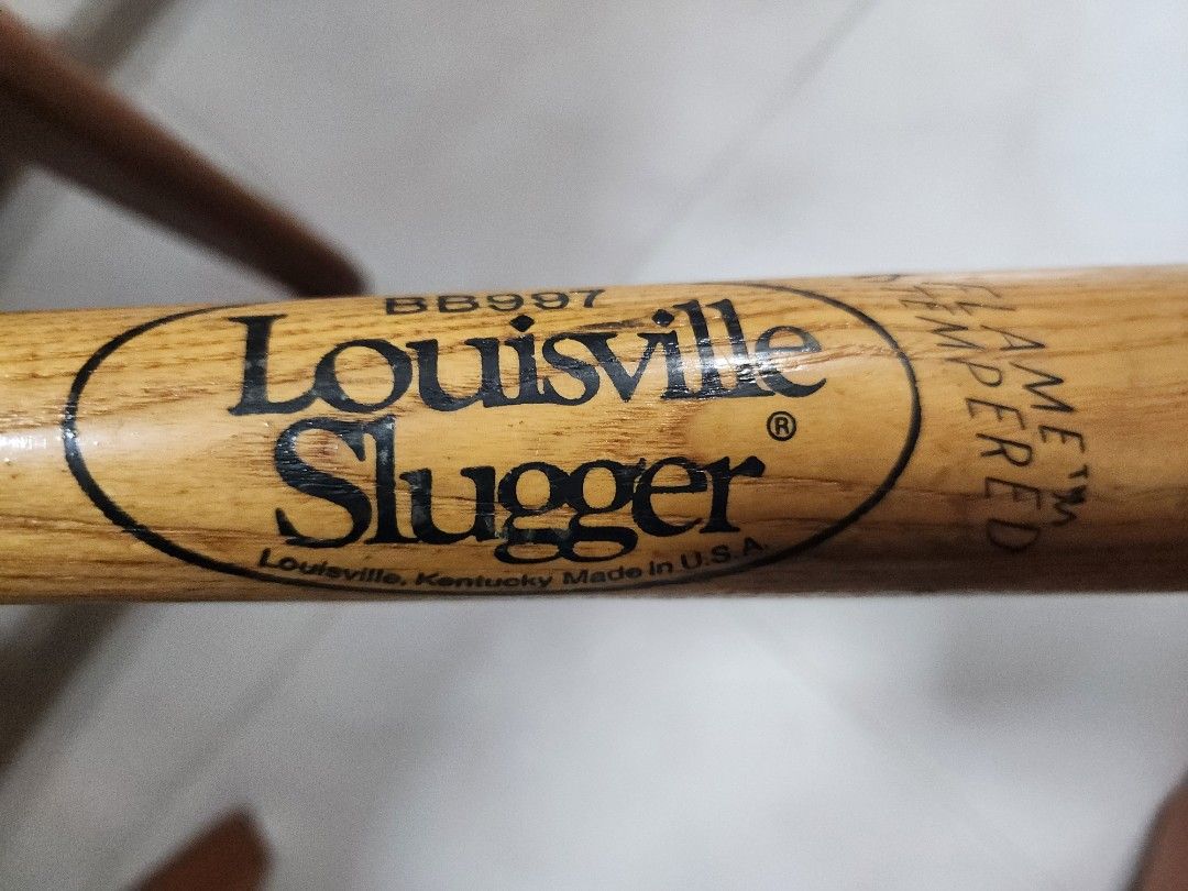 Louisville Slugger BB997 Flame Tempered Wooden Bat, Sports Equipment ...