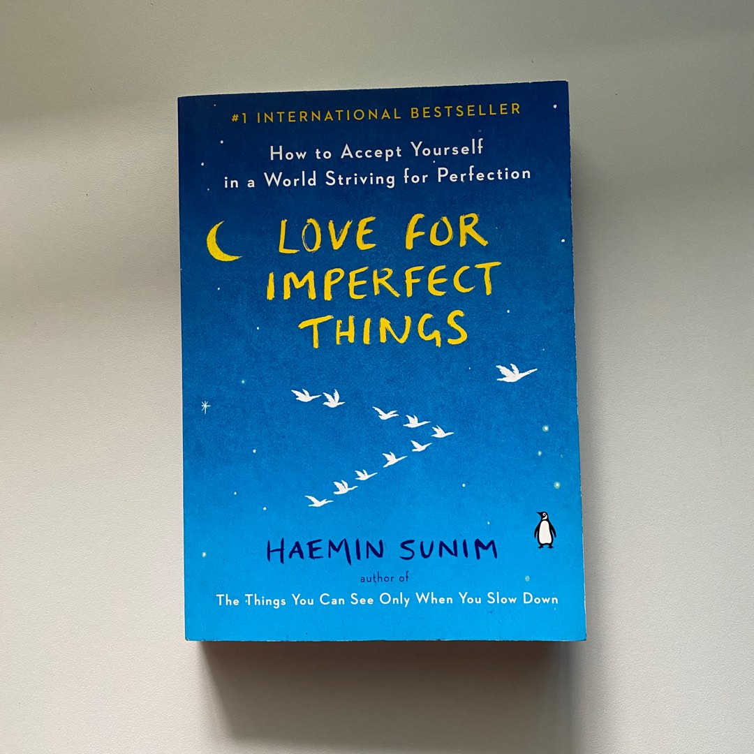 Love for imperfect things By Haemin Sunim, Hobbies & Toys, Books ...