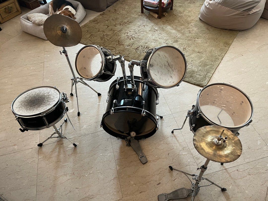 Ludwig drum set - junior, Hobbies & Toys, Music & Media, Musical ...