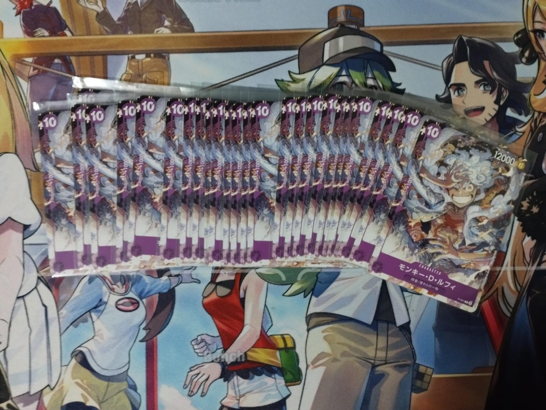 Luffy 10C Gear 5 G5 Promo One Piece TCG Card, Hobbies & Toys, Toys ...