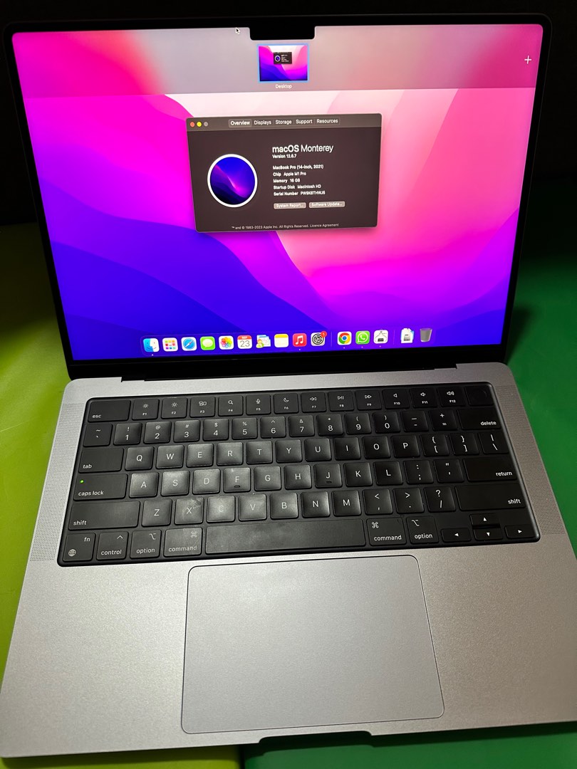 MacBook Pro M1 2021 14-inch, Computers & Tech, Laptops & Notebooks on ...