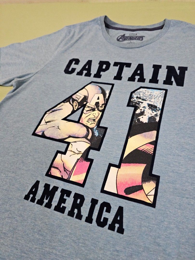 Marvel Avengers Captain America Shirt [official merchandise), Men's ...
