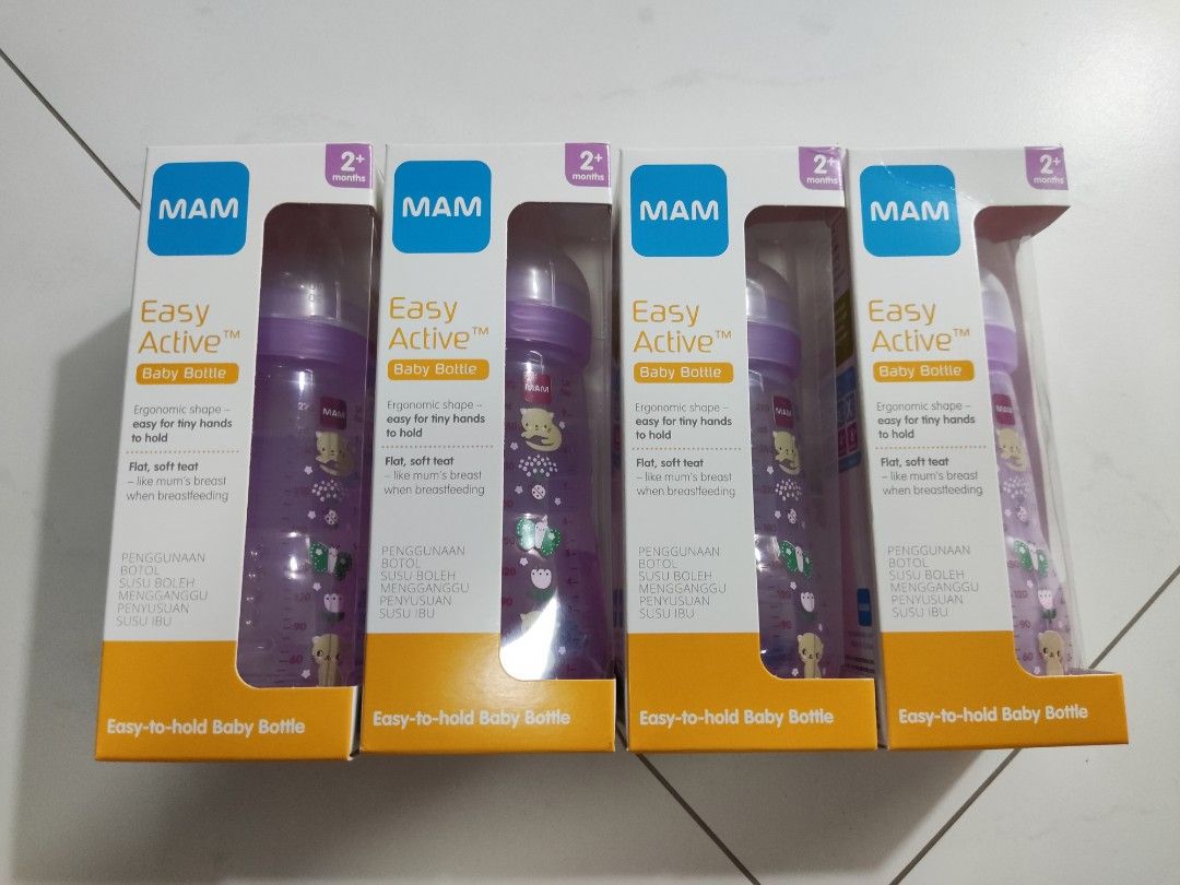 MAM Easy Active 270ml, Babies & Kids, Nursing & Feeding, Breastfeeding ...