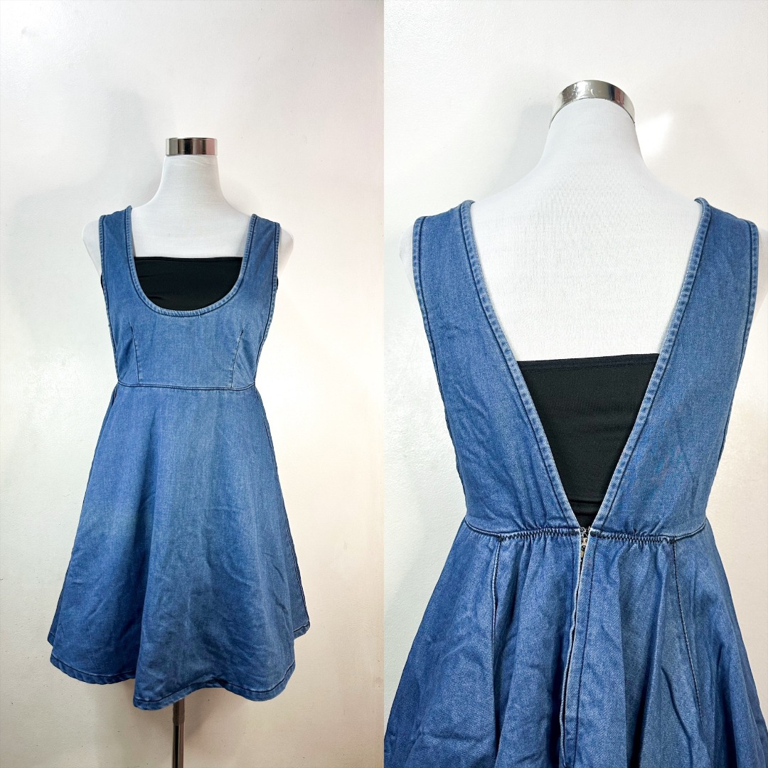 Maong Dress, Women's Fashion, Dresses & Sets, Dresses on Carousell