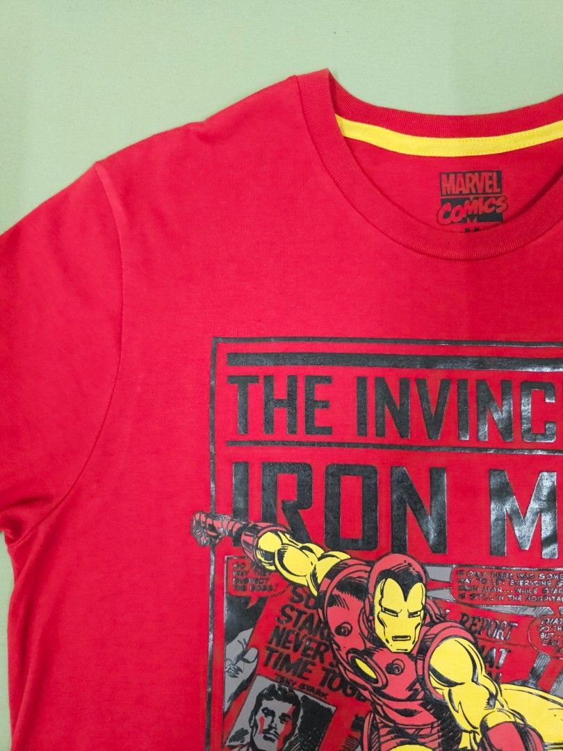 Marvel Comic The Invicible Ironman Shirt [official merchandise], Men's ...