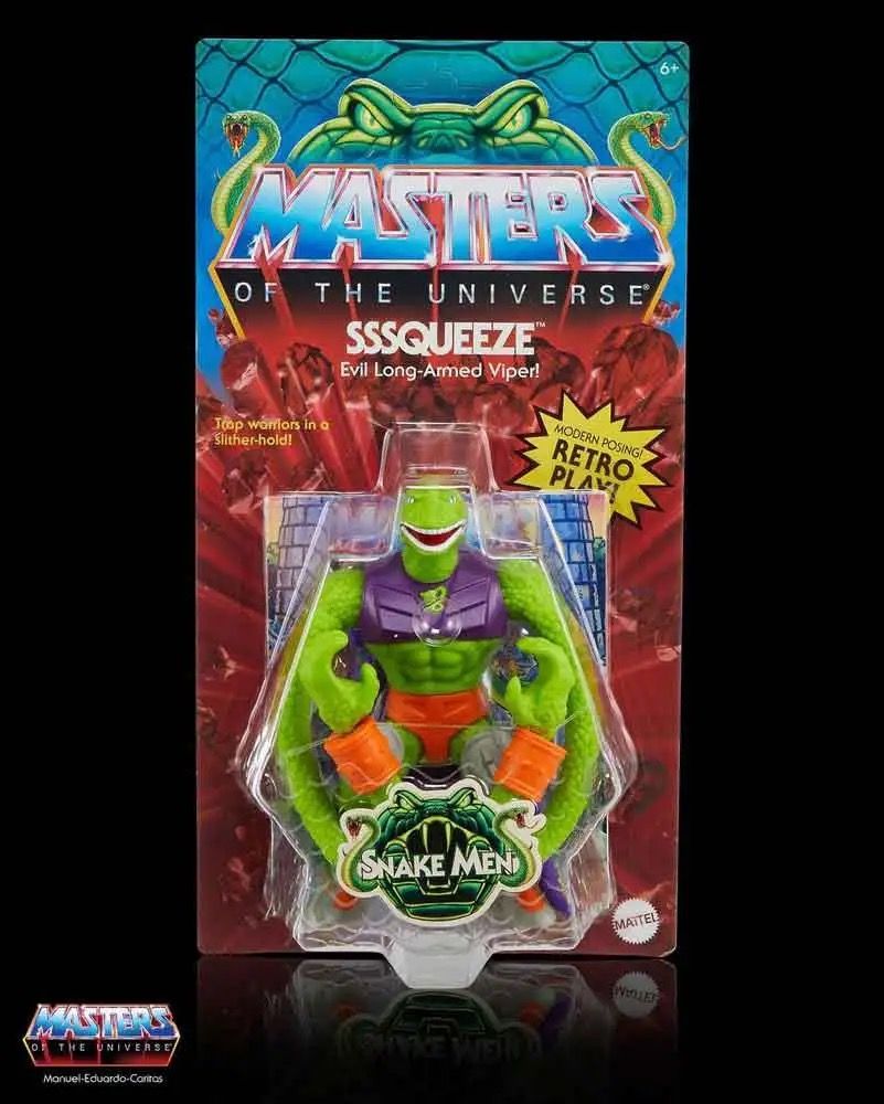 Masters of the Universe Origins Sssqueeze / Spikor / Snake Men ...