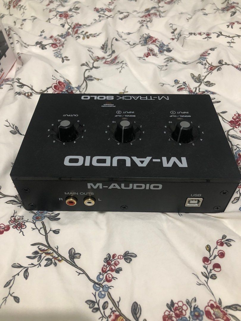 M-Audio solo interface, Audio, Other Audio Equipment on Carousell