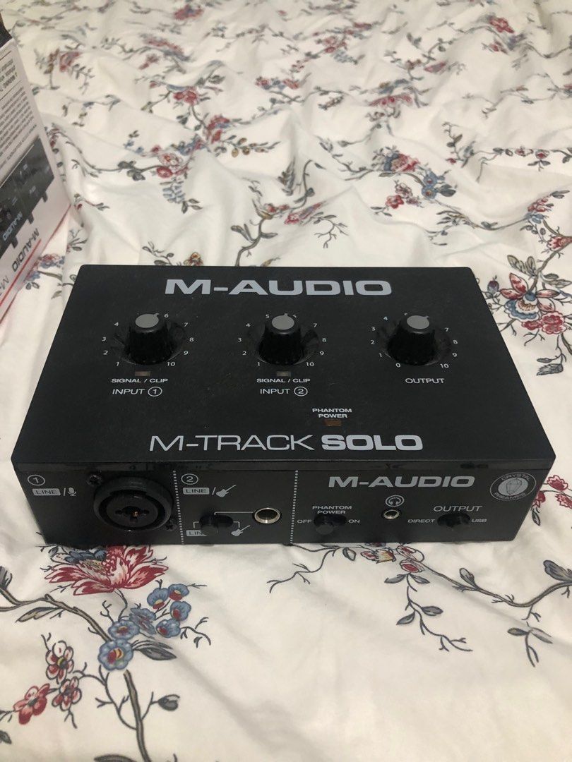 M-Audio solo interface, Audio, Other Audio Equipment on Carousell