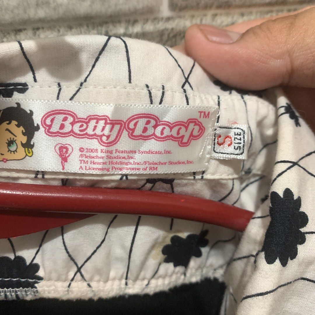 Mcbling Betty boop top from circa 2008, Women's Fashion, Tops, Others Tops on Carousell