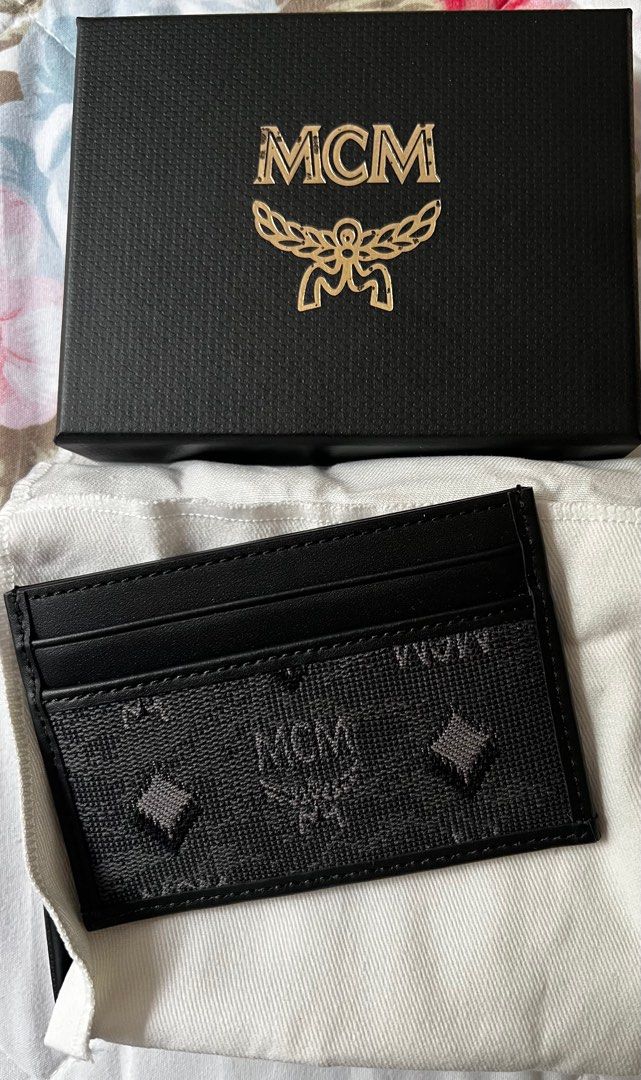 MCM Card Holder, Men's Fashion, Watches & Accessories, Wallets & Card ...