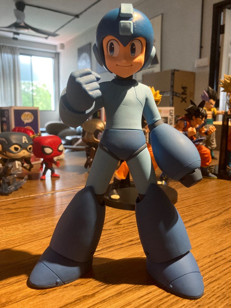 Mega man figurine, Hobbies & Toys, Toys & Games on Carousell